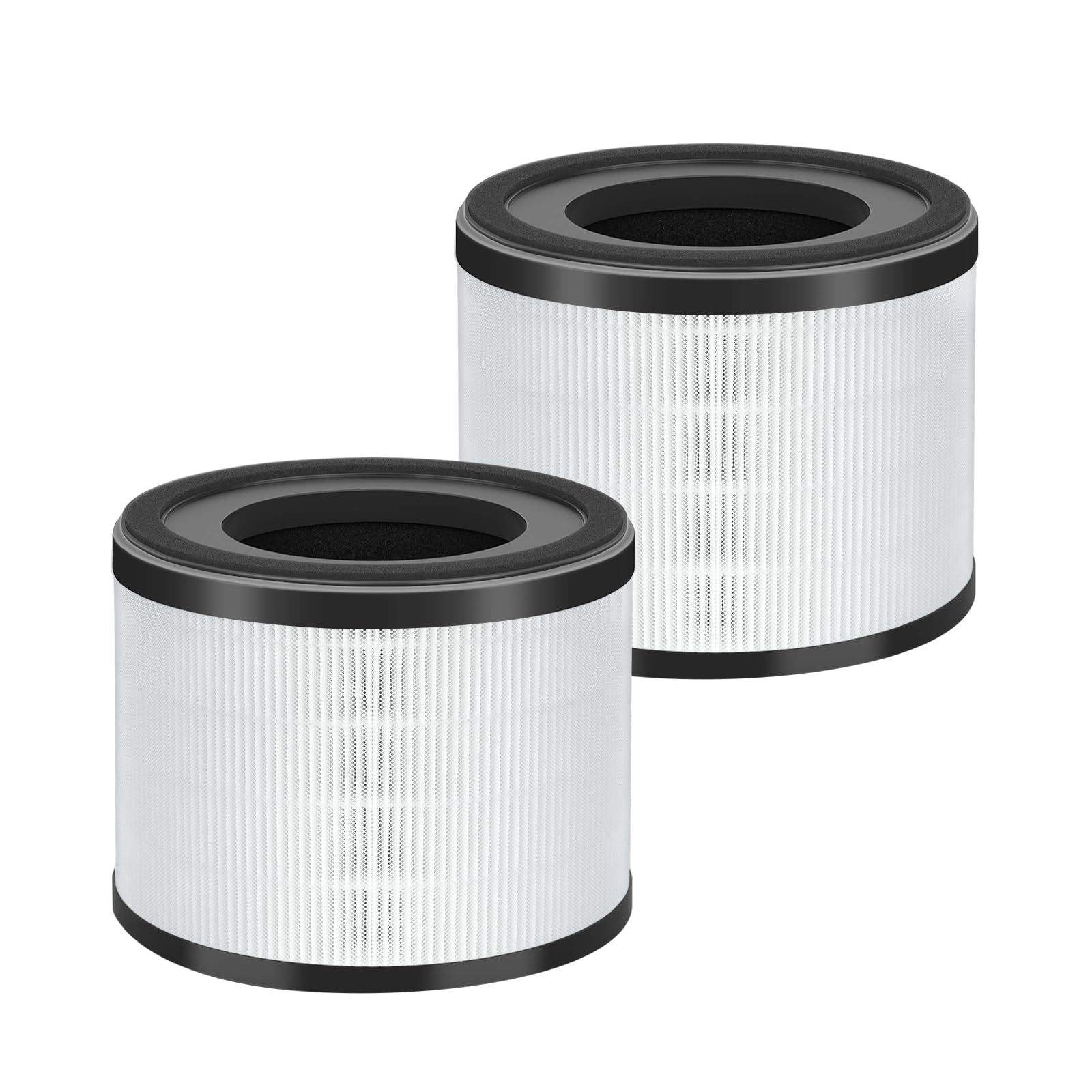 2 Pack AP-S0610L Replacement Filter Compatible with MOOKA AP-S0610L Air Purifier,3-in-1 True HEPA Filter, High-Efficiency Activated Carbon Air Filter