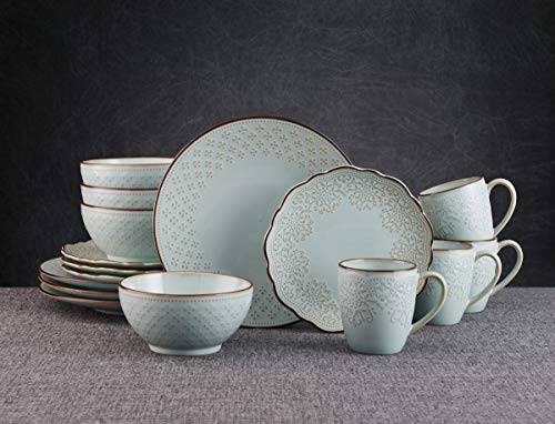 Pfaltzgraff Joanne 16 Piece Dinnerware Set, Service For 4