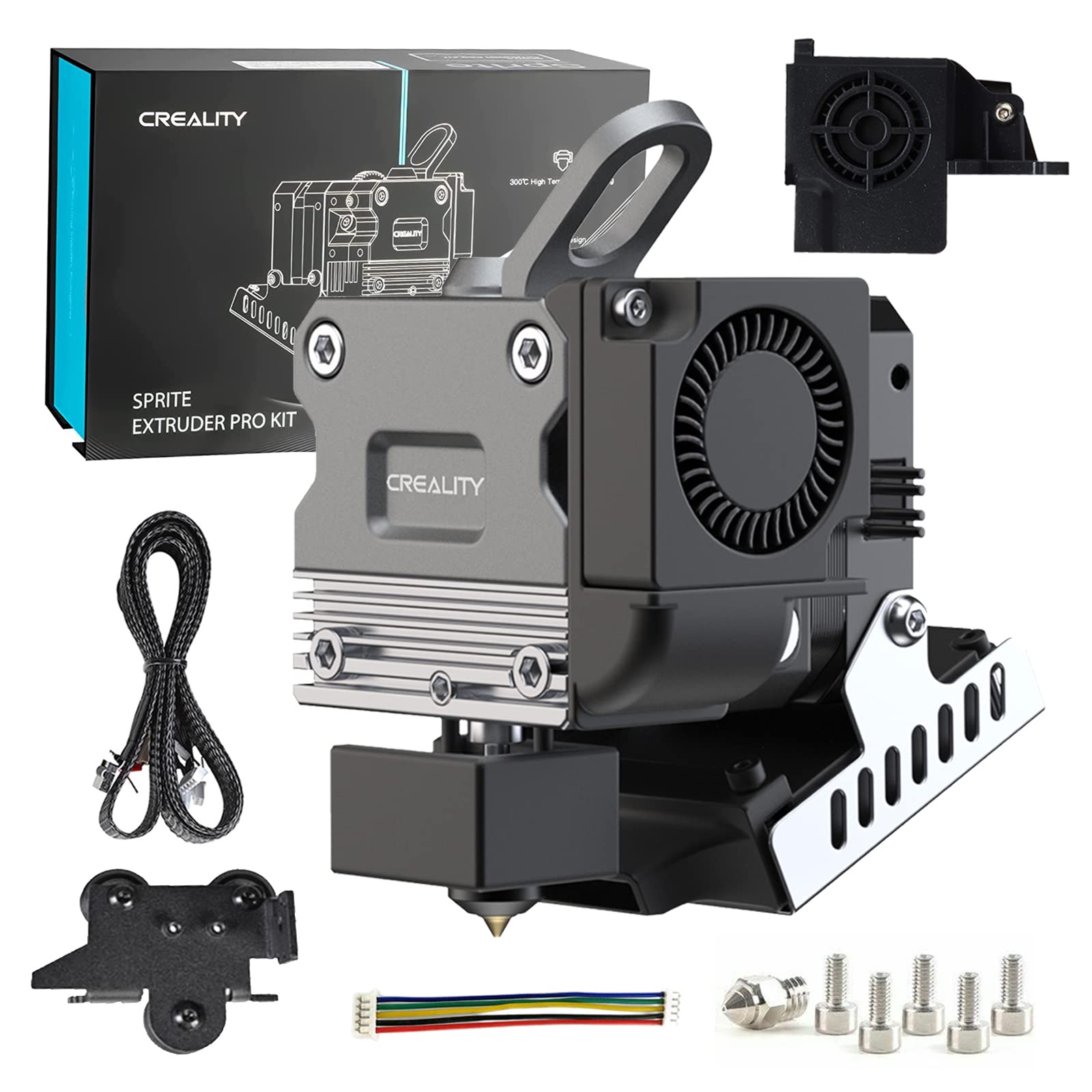 2022 Ender Official Sprite Extruder Pro Kit, Direct Drive Upgrade Kit Support TPU Filament, All Metal Hotend Dual Gear Extruder for Ender 3, Ender3v2, Ender 3 pro, Ender 3 Max, Ender 3 s1 pro