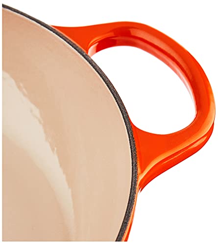 Le Creuset Enameled Cast Iron Signature Braiser, 5 qt. , Flame
