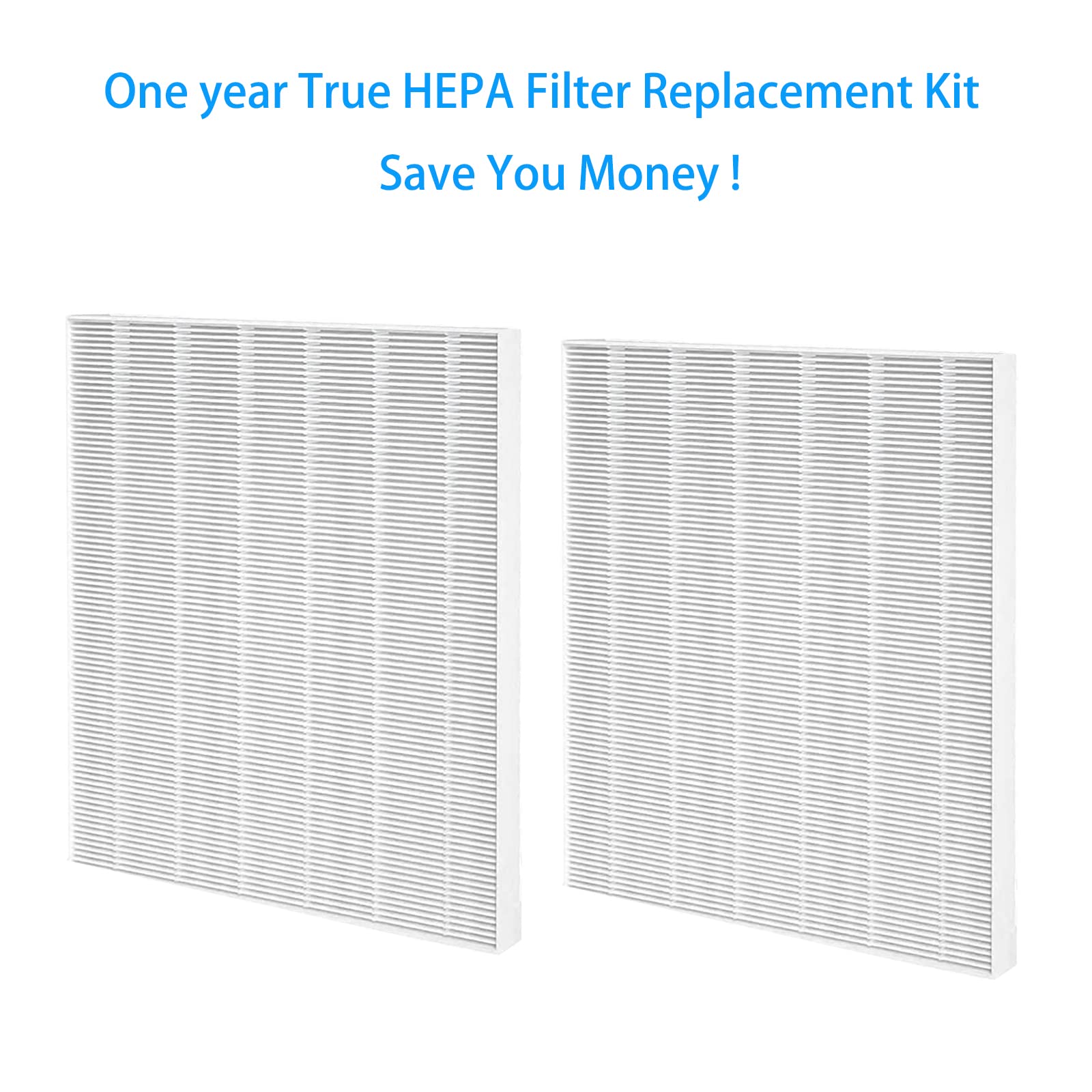 2 Pack C545 Replacement Filters S Fit for Winix C545 Air Purifier, True HEPA Filter Replacement for C545 Filter S, Part number 1712-0096-00