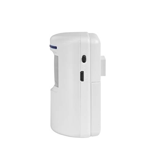 Door Alarm, Motion Sensor Alarm, Infrared Alarms Wireless, Home Security Sensors with Detect Alert 5 Sensor and 2 Receiver -38 Chime Tunes - LED Indicators