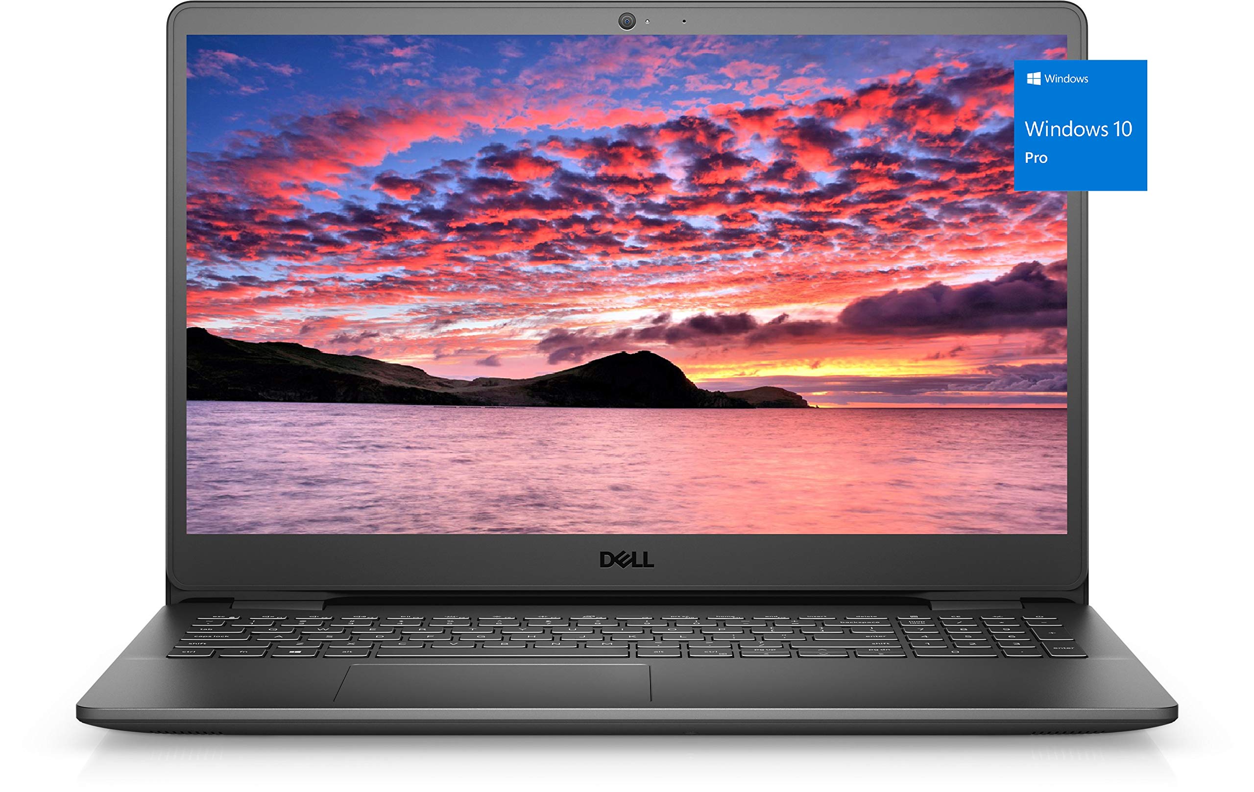 2022 Newest Dell Inspiron 3000 Laptop, 15.6 HD Display, Intel Celeron Processor N4020, 16GB DDR4 RAM, 1TB Hard Disk Drive, Online Meeting Ready, Webcam, WiFi, HDMI, Win10 Pro, Black (Renewed)