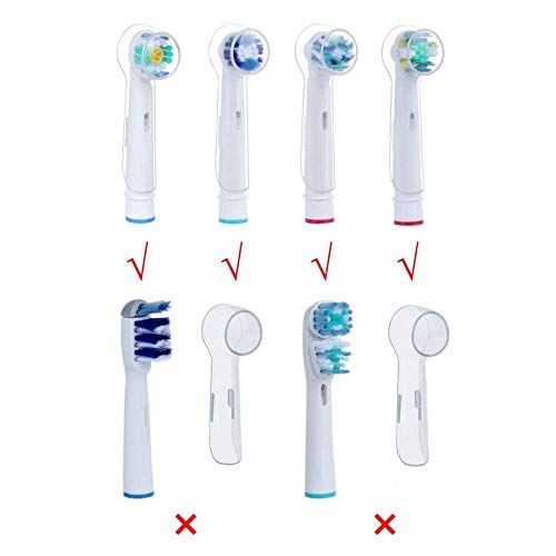 GBSTORE 6 PCS Travel Electric Toothbrush Cover Toothbrush Head Protective Cover Case Cap