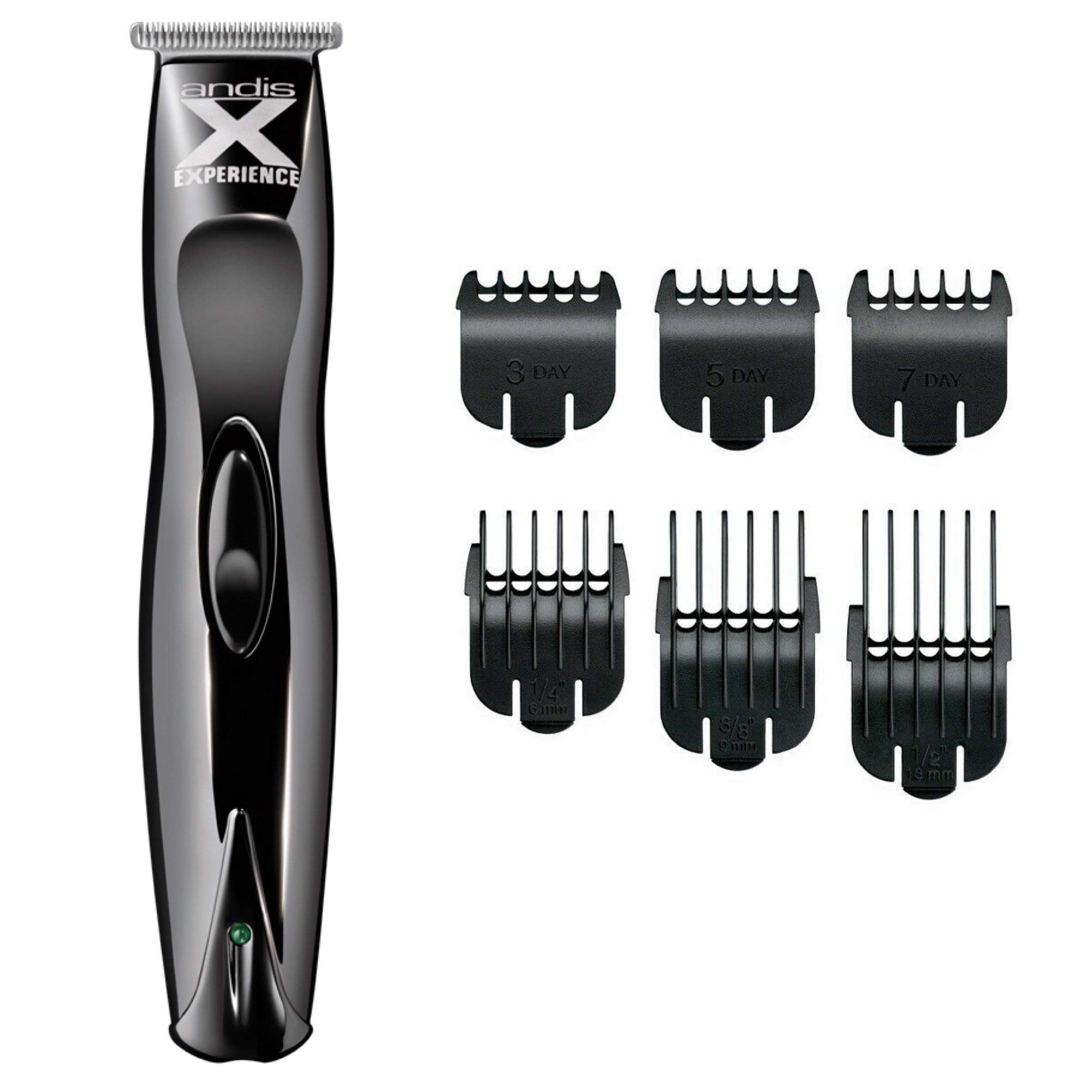 Andis Experience BTX-T Professional Cord/Cordless T-Blade Trimmer with 6 Attachment Combs (The Exclusive Brand by Andis) Model# 22985/BTF