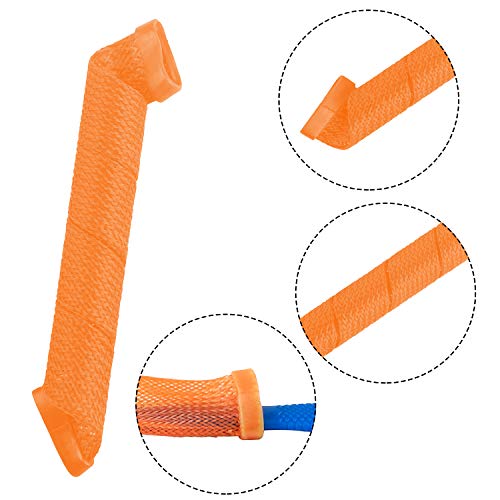 Elcoho 36 Pieces 30 cm Hair Curlers Spiral Curls Styling Kit Magic Hair Rollers with 3 Pieces Styling Hooks No Heat DIY Spiral Hair Roller with a Storage Bag Spiral Curls (4 colors) Blue