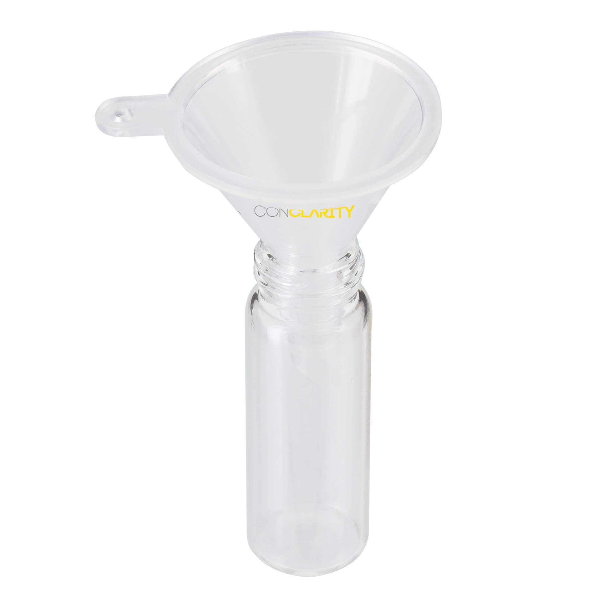 3 Pack | Small Micro Funnel for Spices, Essential Oil, Vial Refilling, Lab Bottles, Sand Art, Perfumes, Powder, Arts & Crafts Supplies, and Recreational Activities by HumanFriendly