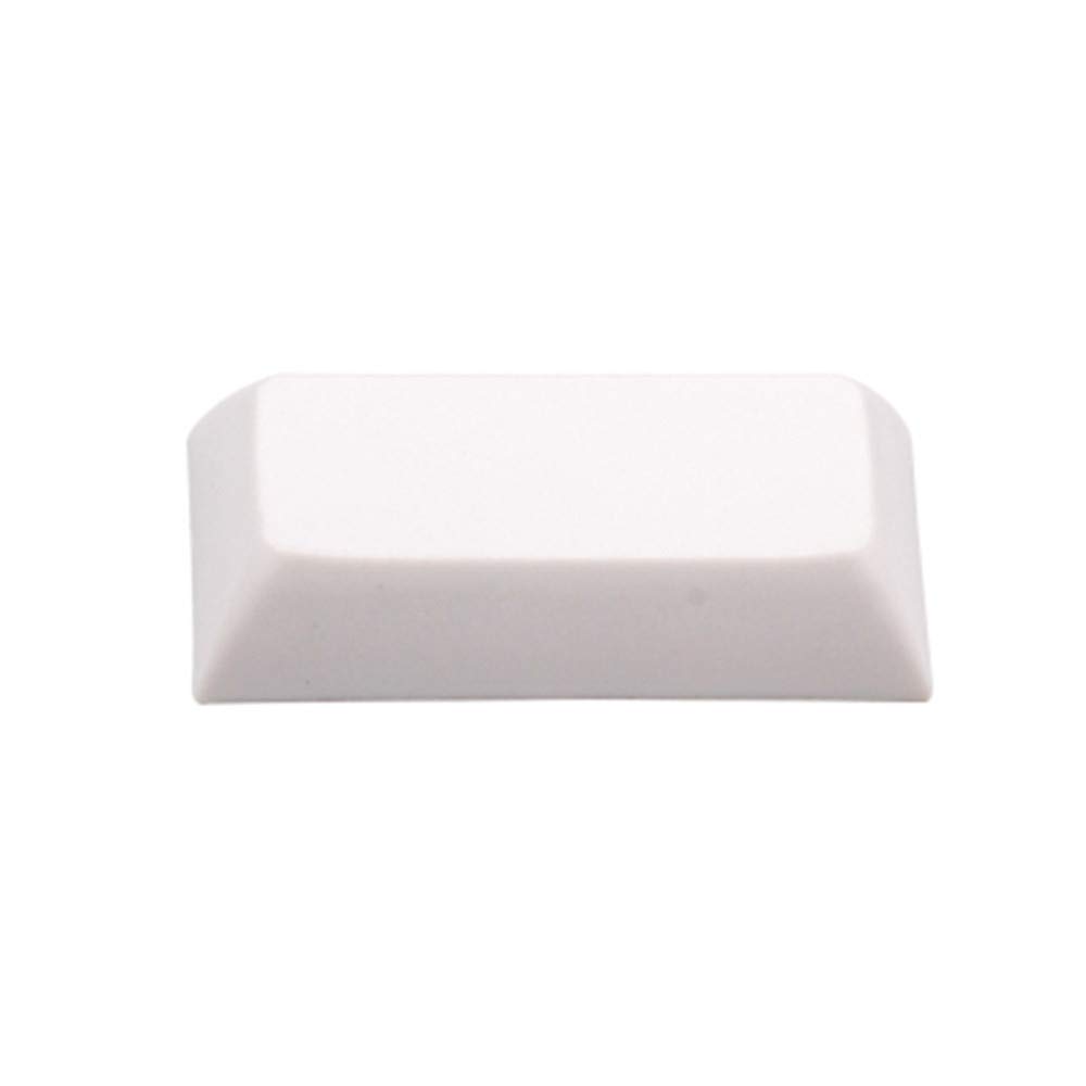 DSA Profile Blank PBT Keycaps 1.25U 1.5U 2U Key Caps Switch for Cherry MX RGB Gaming Mechanical Keyboard DIY Replace (2u2pcs,Black)