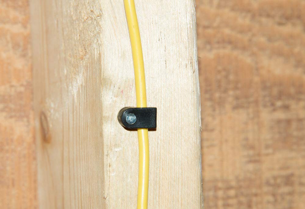 Gardner Bender PSB-1600T 25-Pk. 3/16-In. Black Low-Volt Staples - Quantity 8