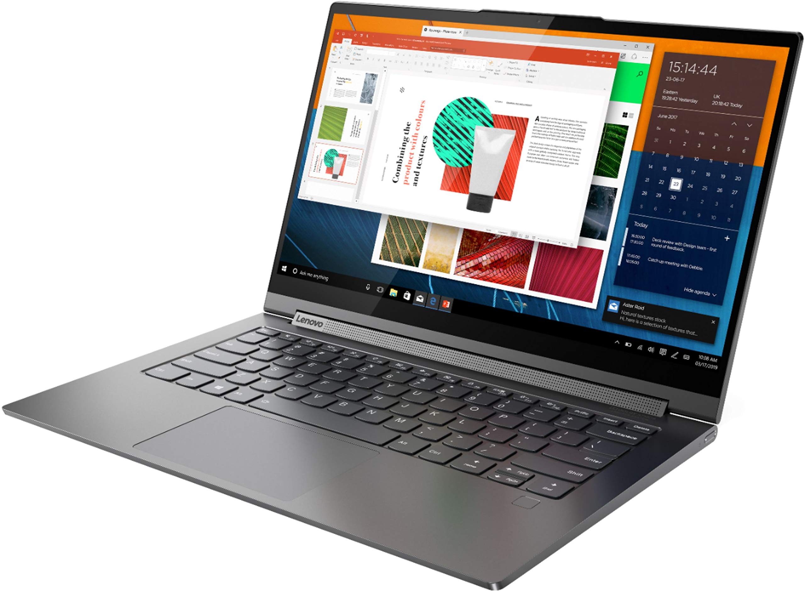 Lenovo Yoga C940 2-in-1 14" Ultra-Light Touch-Screen Laptop, FHD, Intel Core i7- 1065G7, 12GB RAM 512GB PCIe SSD, Fingerprint Reader, Backlit Keyboard, HD Webcam, Thunderbolt 3, Iron Gray, Windows 10