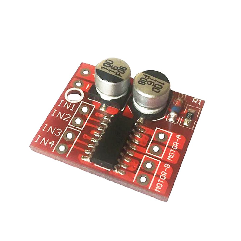Aideepen 5pcs Dual H-Bridge DC Stepper 1.5A 2 Way DC Motor Driver Module Replace Stepper L298N for Smart Car Power