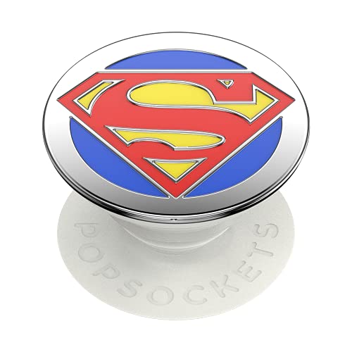 PopSockets Phone Grip with Expanding Kickstand, PopSockets for Phone - Enamel Superman
