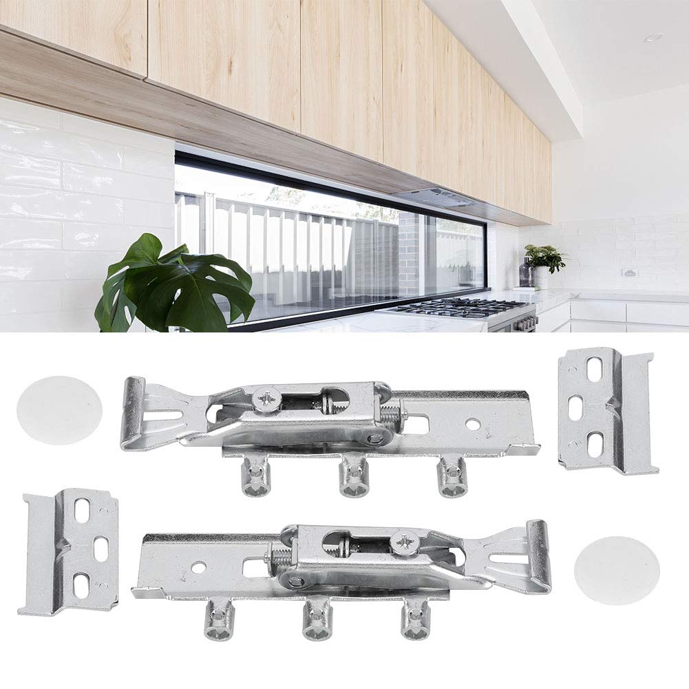 2Pcs Concealed Cabinet Hanger Universal Cupboard Wall Brackets Unit Heavy Duty Kitchen Wall Unit Cabinet Plates for Kitchen Bedroom Dinining Room Study
