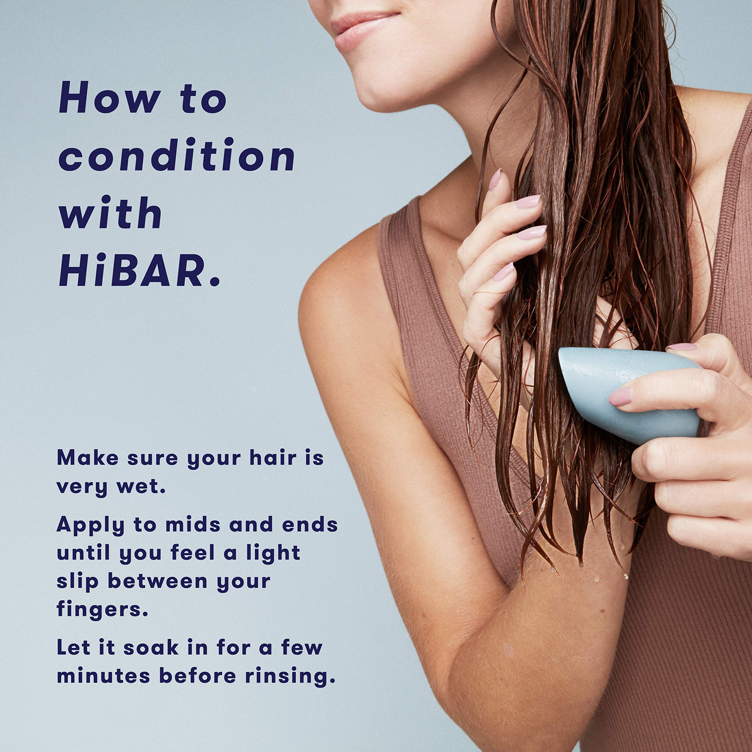 HIBAR - Soothe Shampoo Bar - For Dry, Itchy, Flaky Scalps - Improves Scalp Health - With Willow Bark Extract & Salicylic Acid - Plastic-Free - Soap, Paraben & Sulfate-Free - Color Safe - 1 Solid Bar