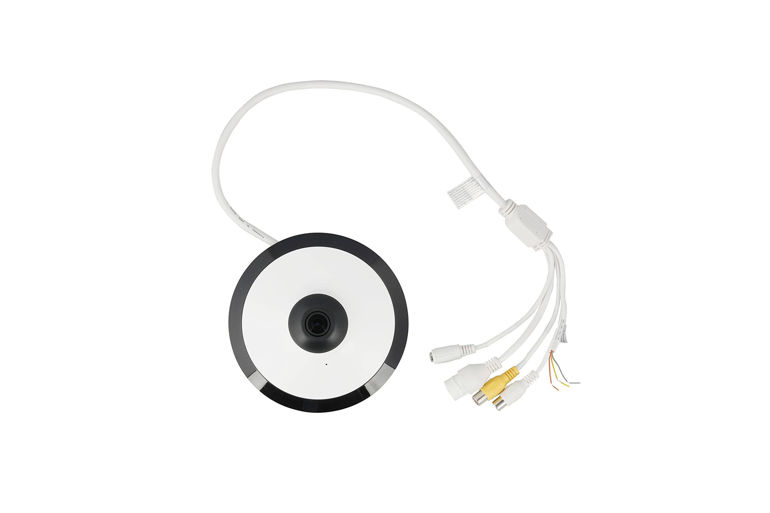 EmpireTech Panoramic Series 5MP 1/2.7β CMOS Smart IR Fisheye IP Camera Built-in Mic,1.4mm Fixed Lens,Built-in Mic,Built-in Efficient IR Illuminator,Not Waterproof, 5MP Fisheye Camera IPC-FE541-AS
