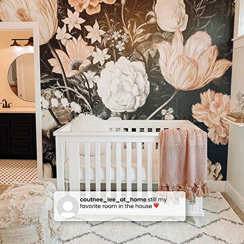 Delta Children Ava 3-in-1 Convertible Baby Crib - Greenguard Gold Certified, White