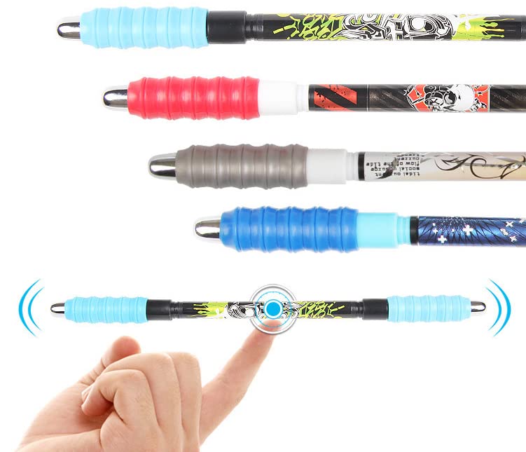 Fengirl ZG-5027 V.6.0 Non Slip Coated 23cm Spinning Pen (Random color)