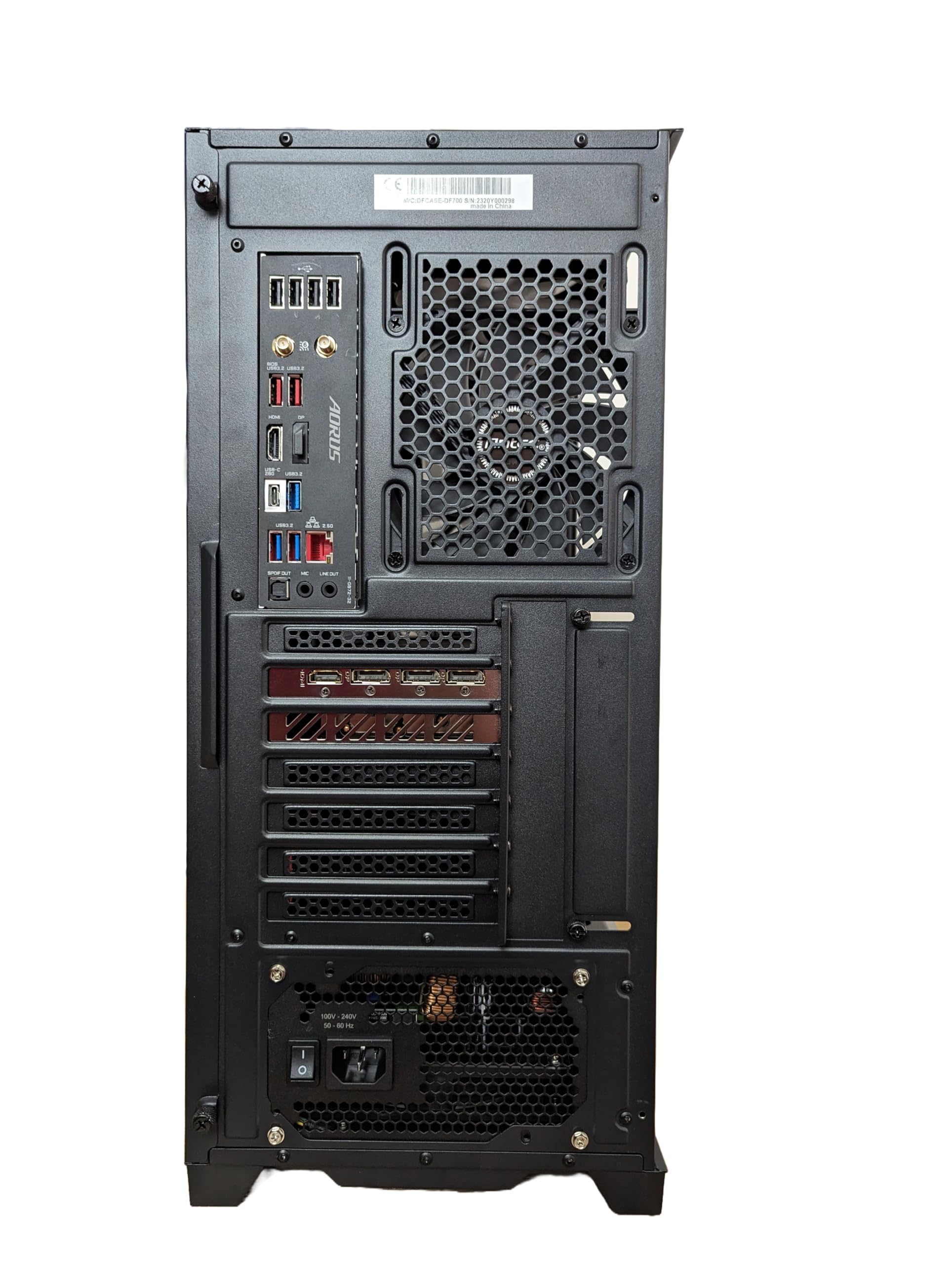 Centaurus Helios 3 Gaming PC, Intel i7 12700K, GeForce RTX 4060, 32GB RAM, 1TB NVMe SSD, Windows 11 PRO, AC WiFi. Fast Desktop Computer for Gamers and Professional apps, VR Ready, RGB, Glass Window!