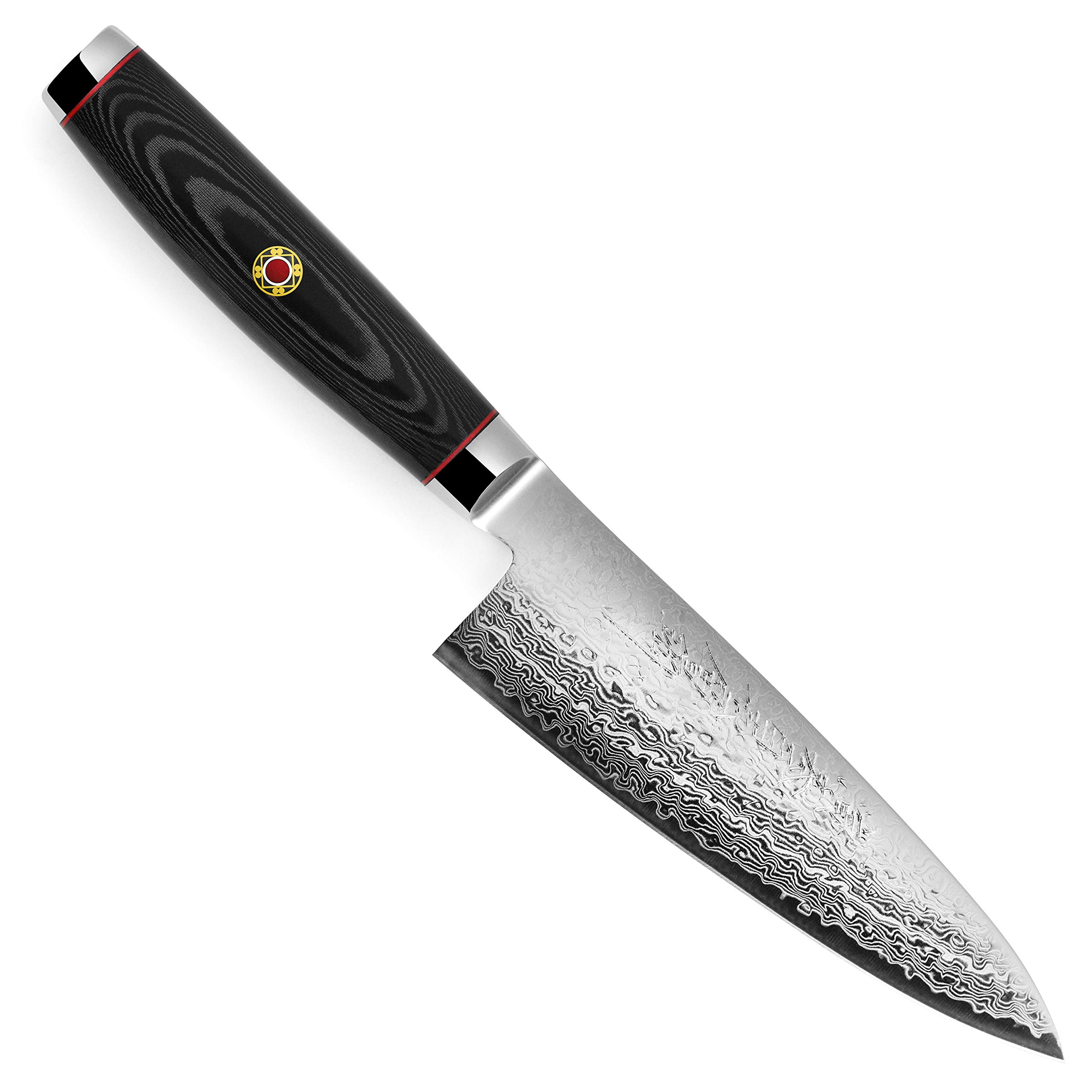 Enso SG2 Chef's Knife - Made in Japan - 101 Layer Stainless Damascus, 6"