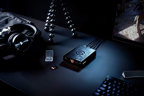 Elgato 4K60 S+, External Capture Card, Record in 4K60 HDR10 with ultra-low latency to PC or SD Card on PS5/PS4, Xbox Series X/S, Xbox One X/S, in OBS and other broadcasting software, for Windows