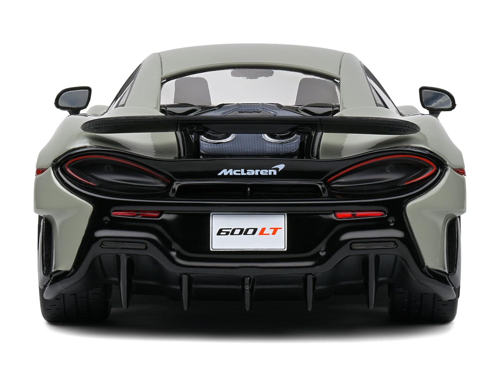 2018 McLaren 600 LT Coupe Blade Silver 1/18 Diecast Model Car by Solido S1804506