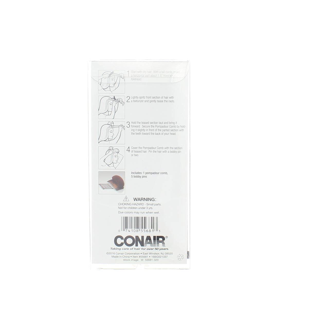 Conair Pompadour Comb Kit