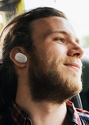 Bose QuietComfort Noise Cancelling Earbuds - True Wireless Bluetooth Earphones, Soapstone (Renewed)