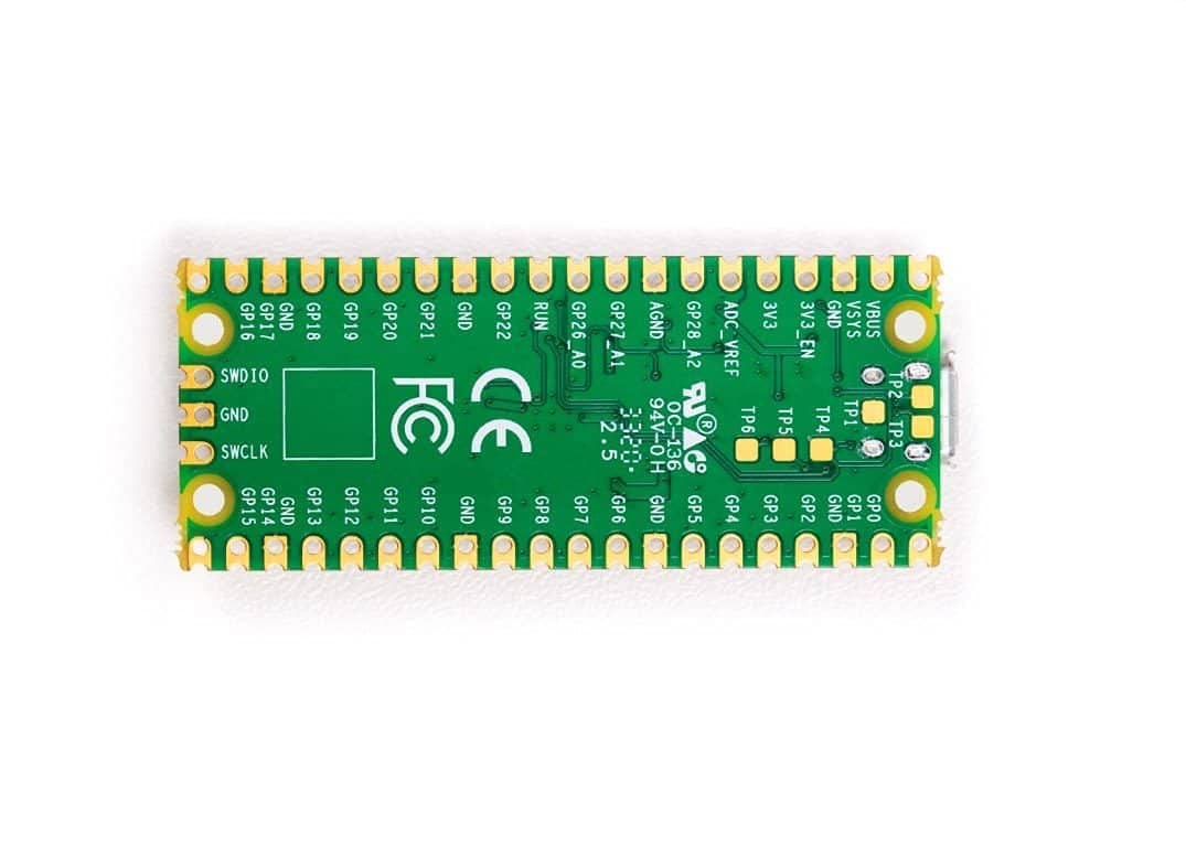 Generic Raspberry Pi Pico RP2040 Microcontroller - 2 Pack