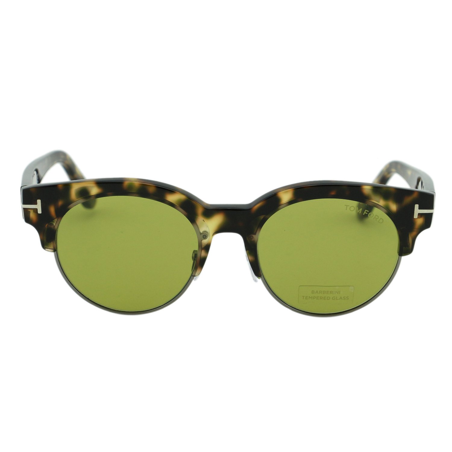 2018 Tom Ford TFL Henri-02 TF0598-S Men Tortoise Round Glass Lenses Sunglasses