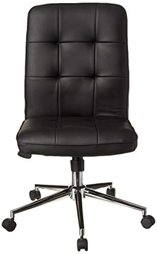 Boss Office Products Mellennial Modern Home Office Chair without Arms in Black
