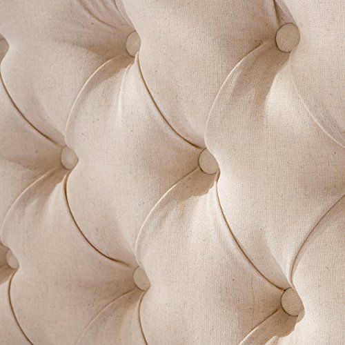 Christopher Knight Home Jezebel Fabric Headboard, Queen / Full, Beige