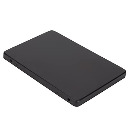 2.5in Drive, Compact Portable Black Aluminum Alloy Case SATA3SSD DC 5V 0.95A 1500GShockResistance for PC for Laptop for Desktop Computer
