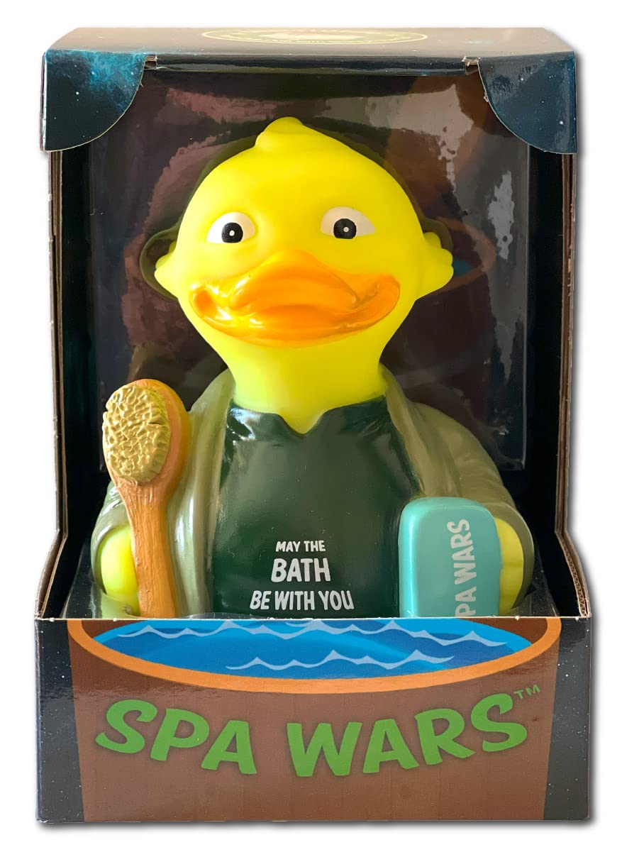 CelebriDucks - Spa Wars - Floating Rubber Ducks - Collectible Bath Toy Gift for Kids & Adults of All Ages