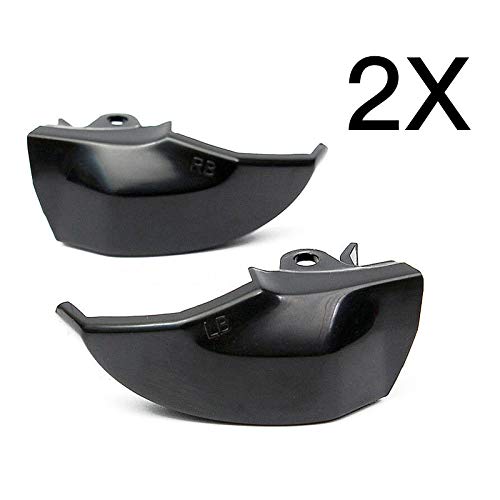 2X LB+RB Bumper Trigger Button Replacement Compatible with Microsoft Xbox One Controller Black