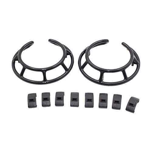 2X VR ABS Shock-Resistant Controller Grip Protective for Quest 2