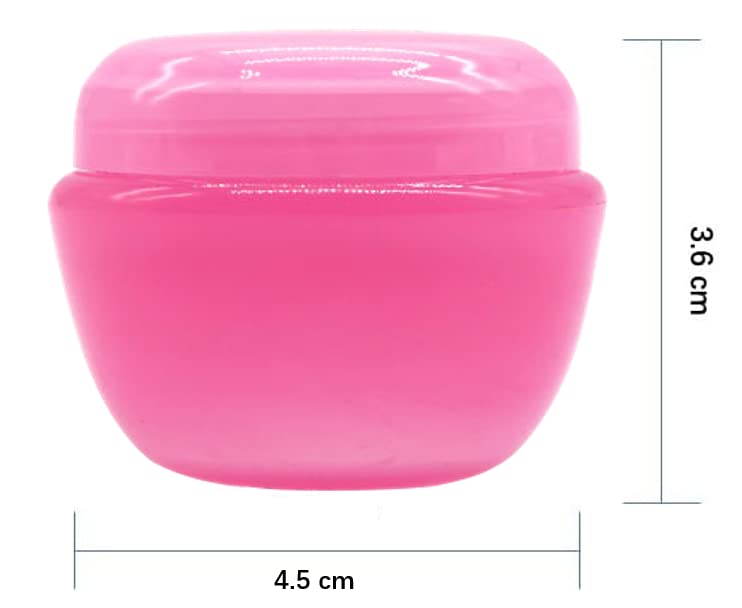 HINNASWA Travel Containers For Toiletry, Lotion Travel Accessories Bottles for Cosmetic, Makeup, Body & Hand Cream, Toiletries