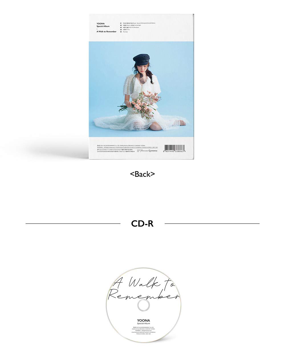 YOONA SNSD Girl's Generation - A Walk to Remember (Special Album) Album+Extra Photocards Set