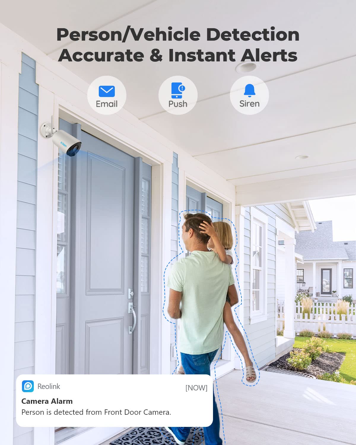 REOLINK Solar WiFi Camera Security Outdoor, Wireless Battery Powered, 3MP, 2-Way Talk, Night Vision, PIR Motion Detection, Works with Alexa/Google Assistant for Home Surveillance, IP65 Waterproof
