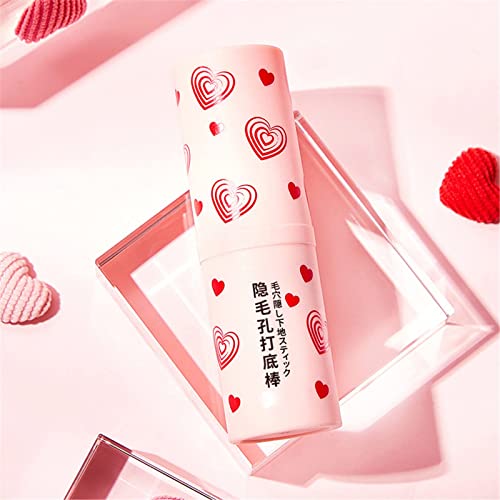 2023 New Magic Pore Eraser Waterproof Face Makeup Stick, Invisible Pore Makeup Stick, Matte Makeup Blur Stick, Moisturizing Primer Face Glitter Stick, Makeup Stick Face Makeup (2pcs)