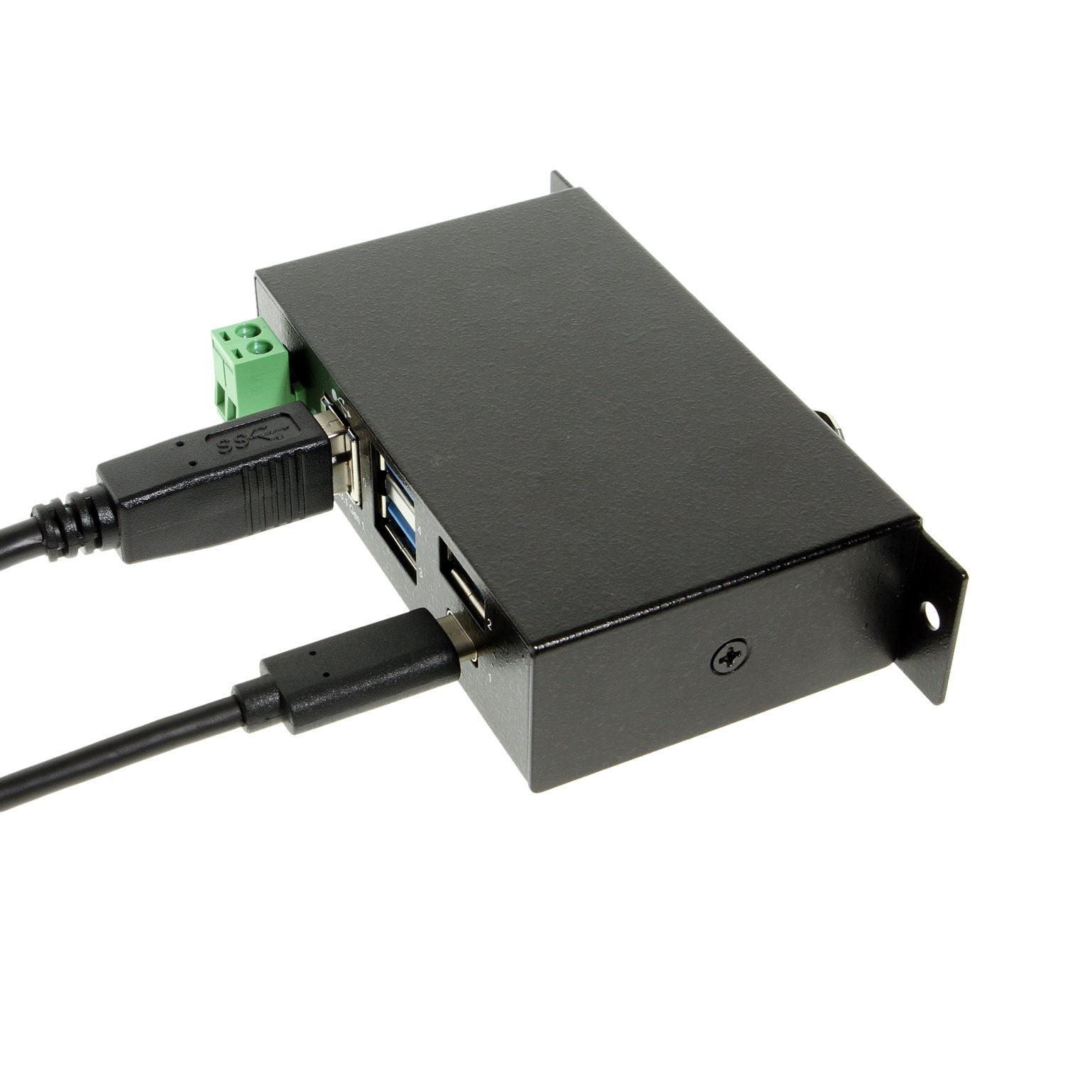 Coolgear USB C Hub 4 Port USB 3.1 Gen1 SuperSpeed Type-B Upstream