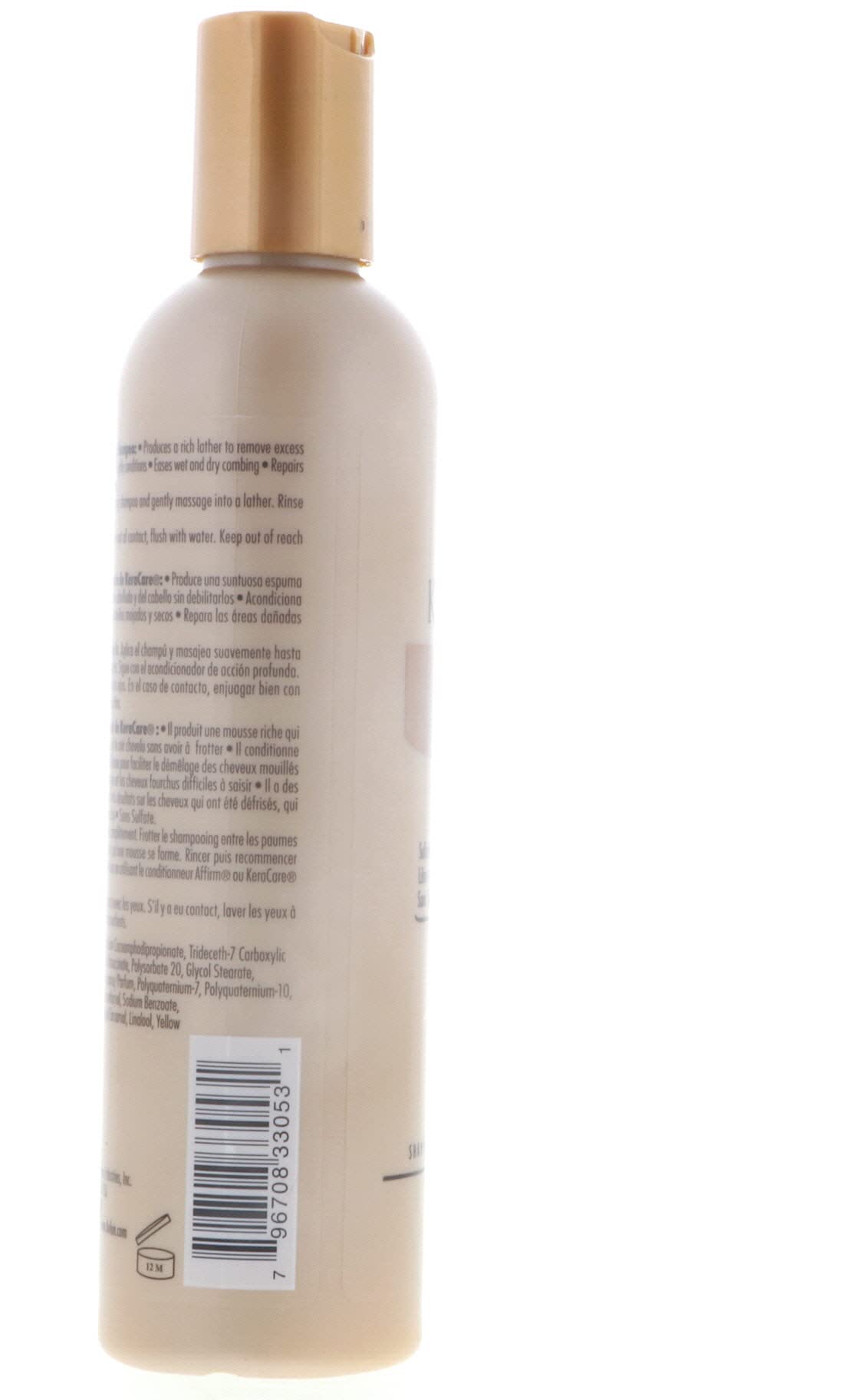 AVLON Keracare Hydrating Detangling Unisex Shampoo, 8 Ounce (Pack of 2)