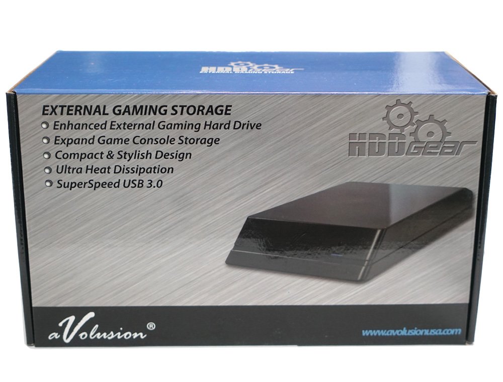 Avolusion HDDGear 5TB (5000GB) 7200RPM 64MB Cache USB 3.0 External PS4 Gaming Hard Drive (PS4 Pre-Formatted) - PS4, PS4 Slim, PS4 Slim Pro - 2 Year Warranty