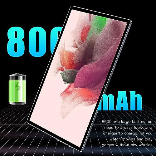 2023 New Tab Android 12 5G Call Phone Global Version WiFi Tablet PC 10.1 Inch 8G+256GB Dual SIM Card Tablet Tablet for Gifts United States / 8G 256G 1 / US