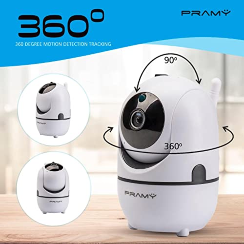 Baby Smart Monitor Home Surveillance WiFi Camera Pet Camera Night Vision App Operated