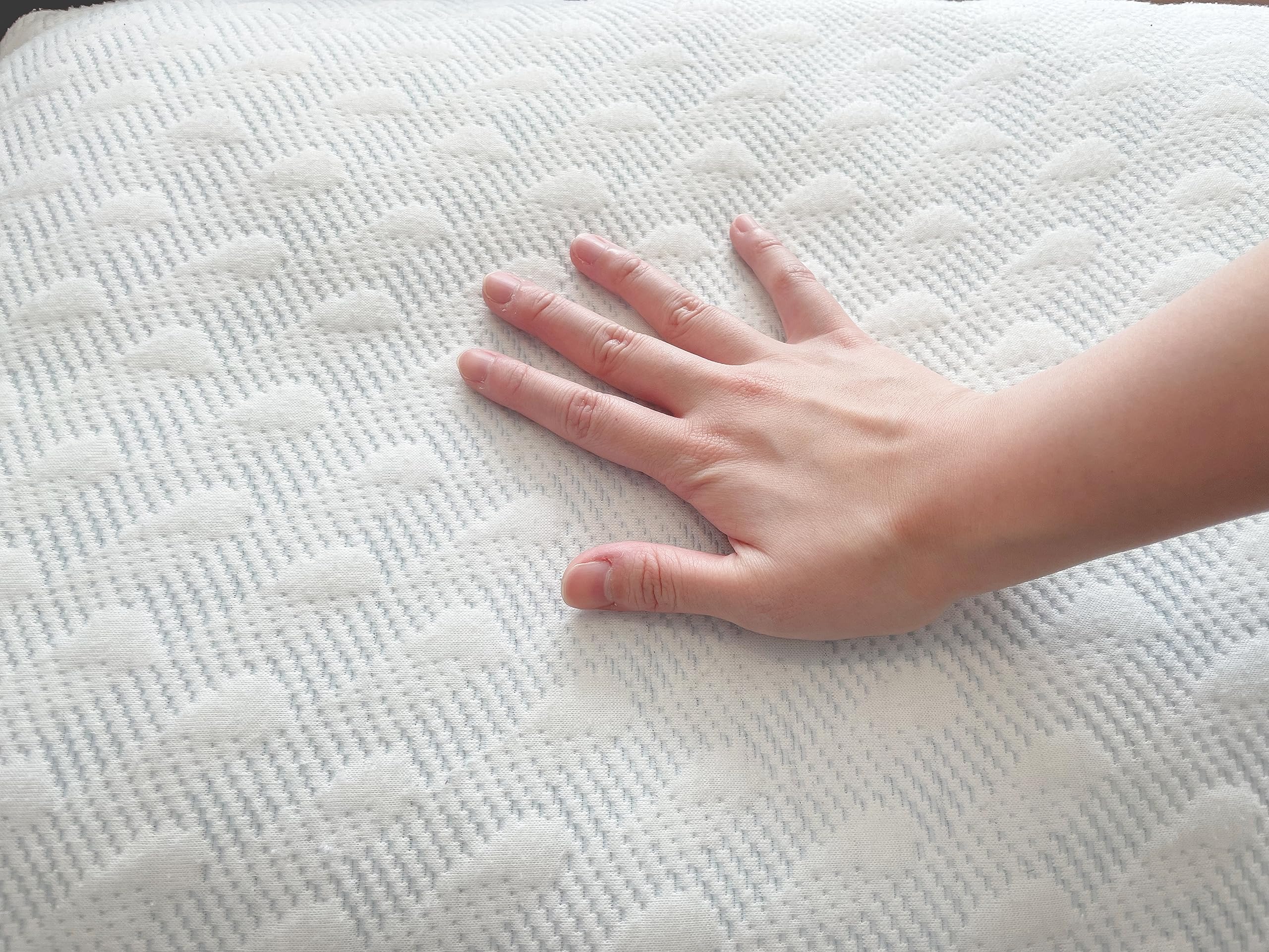 3 Inch Mattress Topper King, 3-Zone Memory Foam Mattress Topper King, Balanced Support for Back Pain - CertiPur Certified Foam