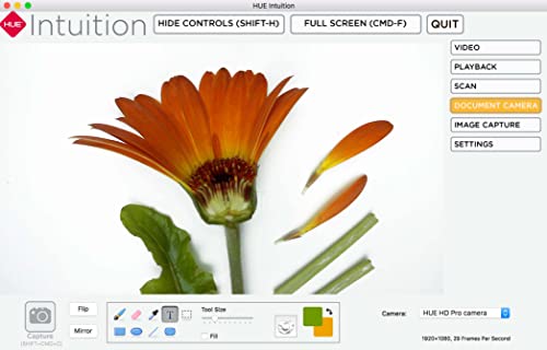 HUE HD Pro Flexible USB Video and Document Camera (Black)