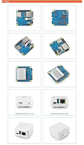 NanoPi NEO3 Rockchip RK3288 Tiny ARM Single Board Computer with 1GB RAM USB3.0,Gbps Ethernet and Unique MAC Address