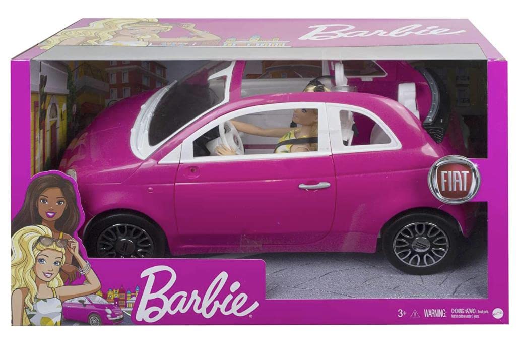 Barbie Fiat 500 Doll and Vehicle