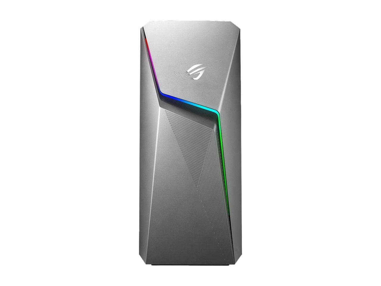 ROG Strix GL10DH Gaming Desktop PC, AMD Ryzen 5 3400G, GeForce GTX 1650, 8GB DDR4 RAM, 512GB PCIe SSD, Wi-Fi 5, Windows 10 Home, GL10DH-PH552