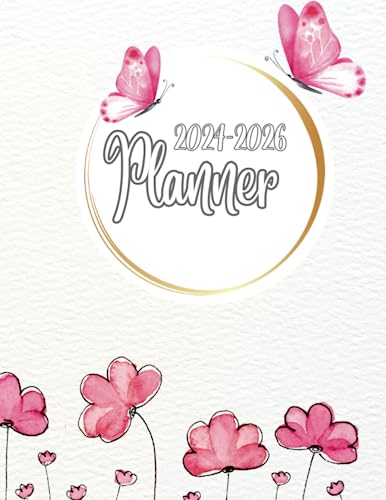 2024-2026 Monthly Planner: 3 Year Calendar Large Size 8.5x11 inches | 36 Months Jan 2024 - Dec 2026 with Federal Holidays | Monthly Design ( Calendar 2024-2026 for Purse)